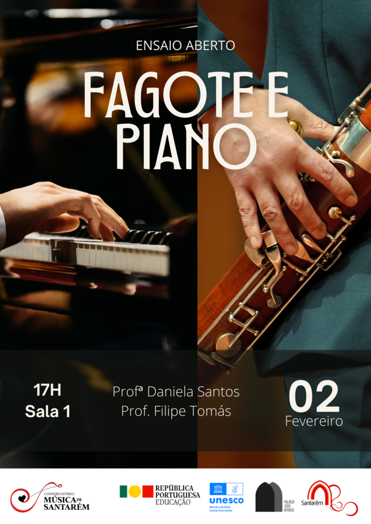 Ensaio Aberto de Fagote e Piano - Conservatório de Música de Santarém